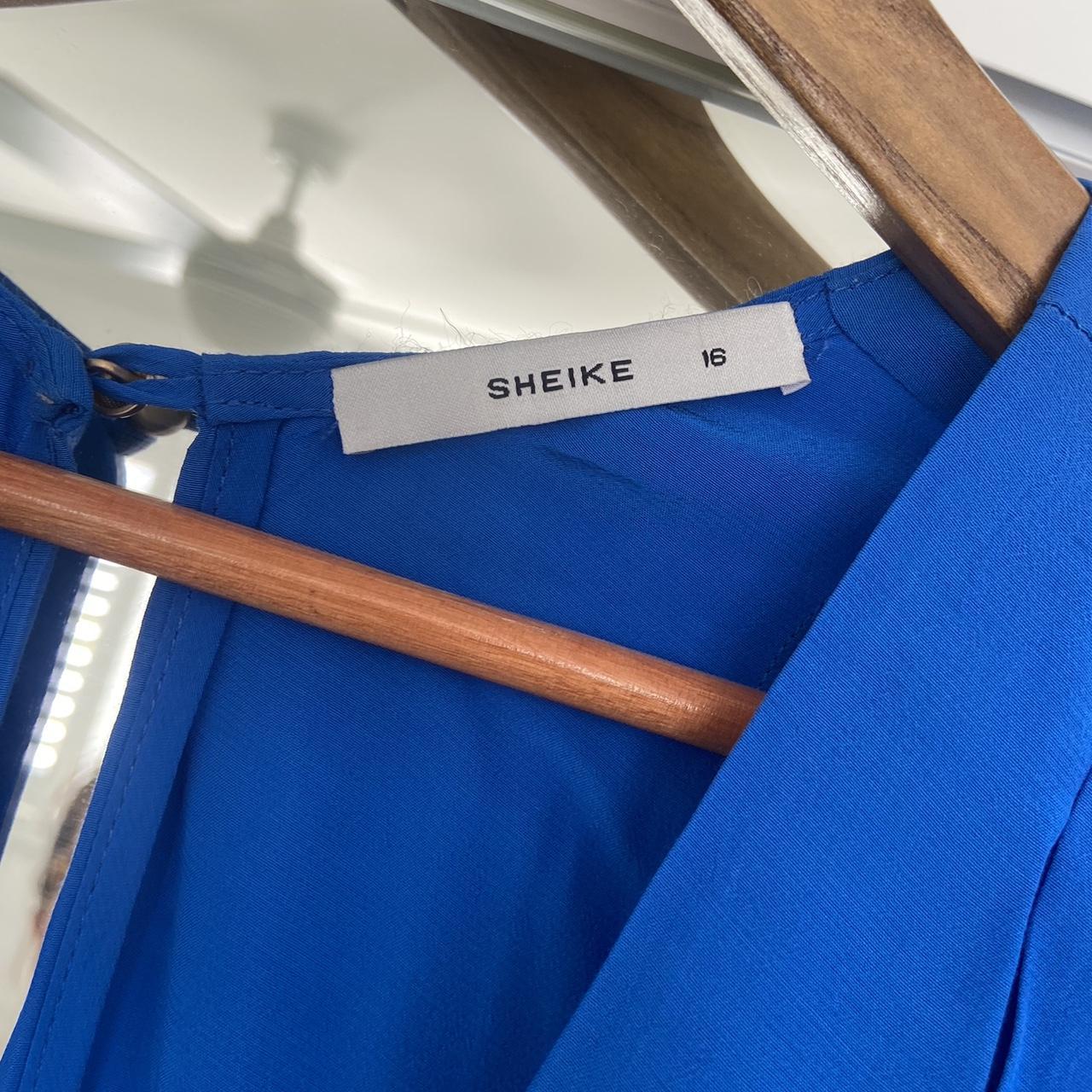 Sheike dress- Size 16, worn once to a wedding and it... - Depop