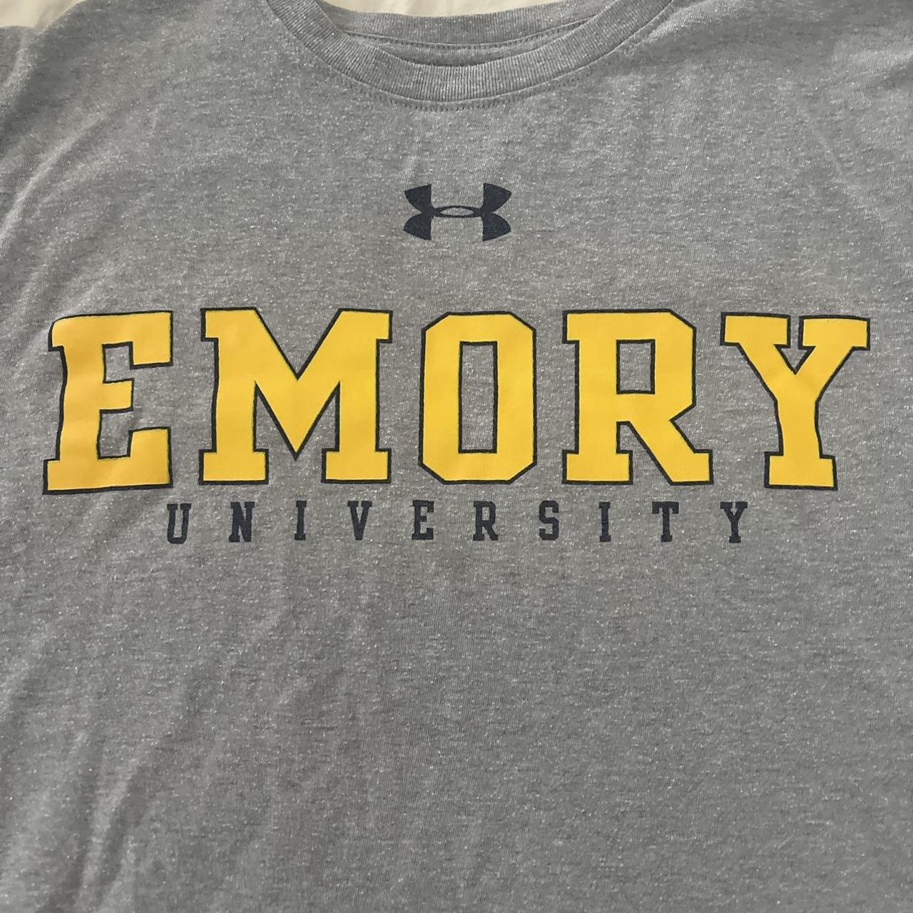 Large Emory University Under Armor Dri-Fit Shirt - Depop