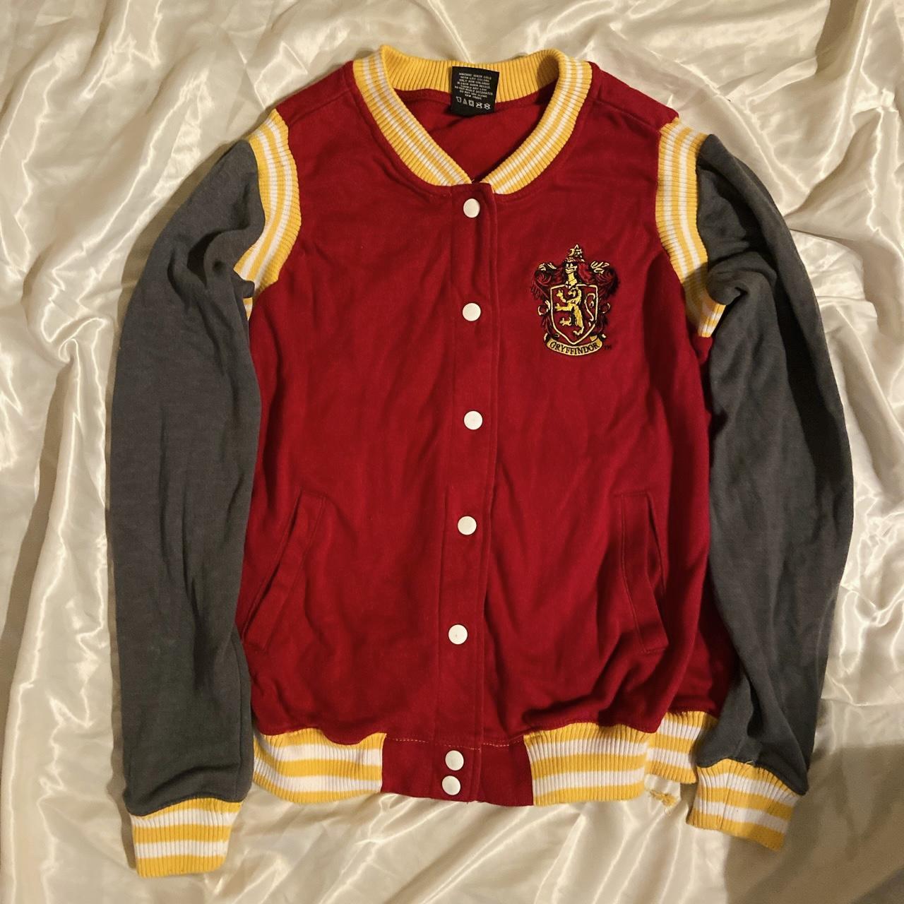 Kids Size L Harry Potter Gryffindor jacket. Great... - Depop
