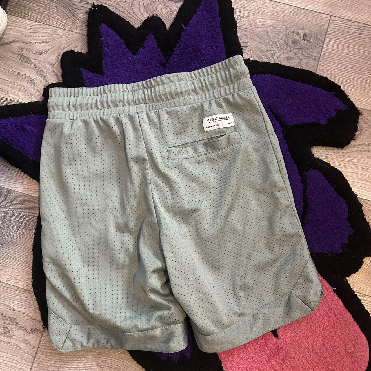 premium essentials shorts only worn once don’t want... - Depop