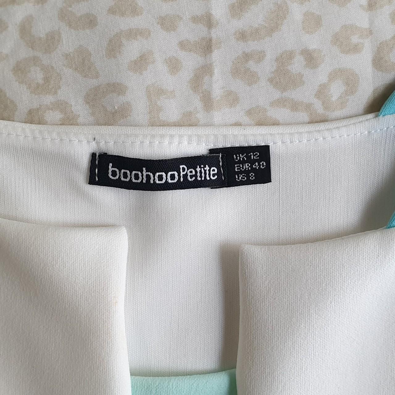 Boohoo Petite Color Block dress Petite Bodycon... - Depop