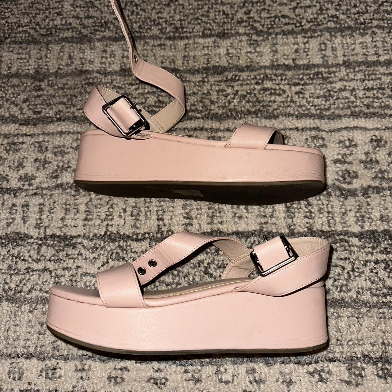 Light pink ASOS platform sandals. Love these and... - Depop