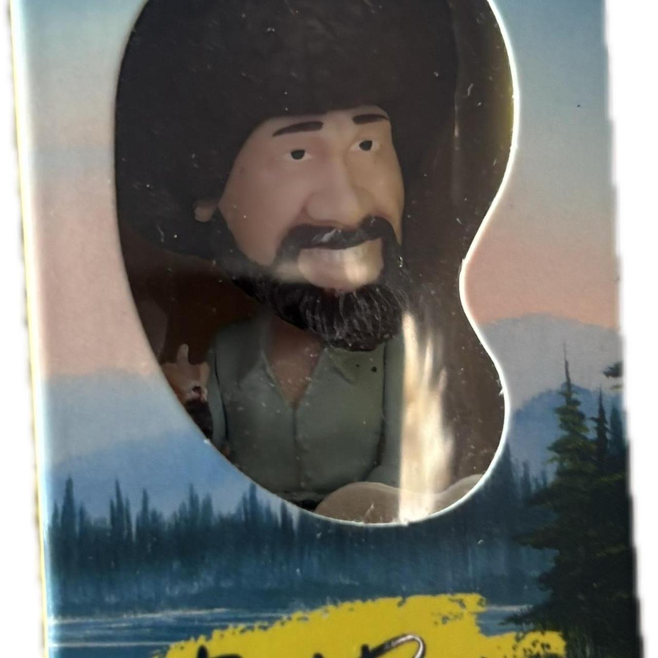 1990s Bob Ross collectible bobblehead figure... | Depop