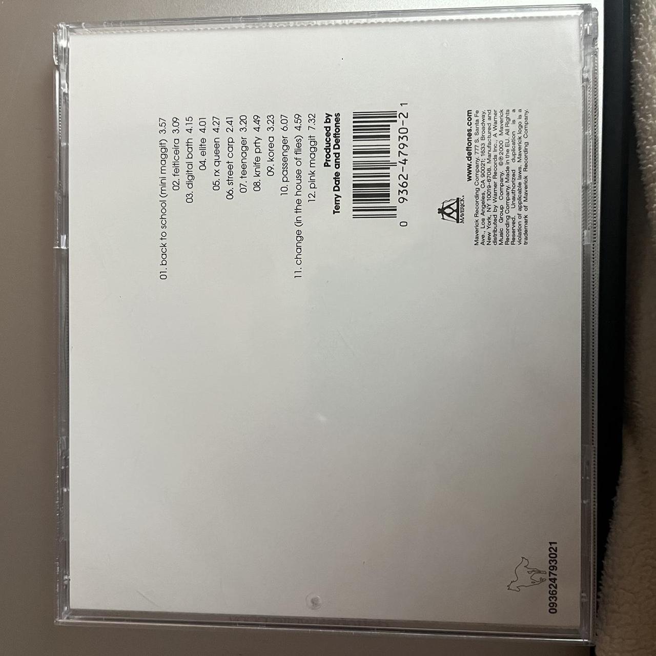 Deftones white pony cd #deftones #emo #y2k #cd... - Depop