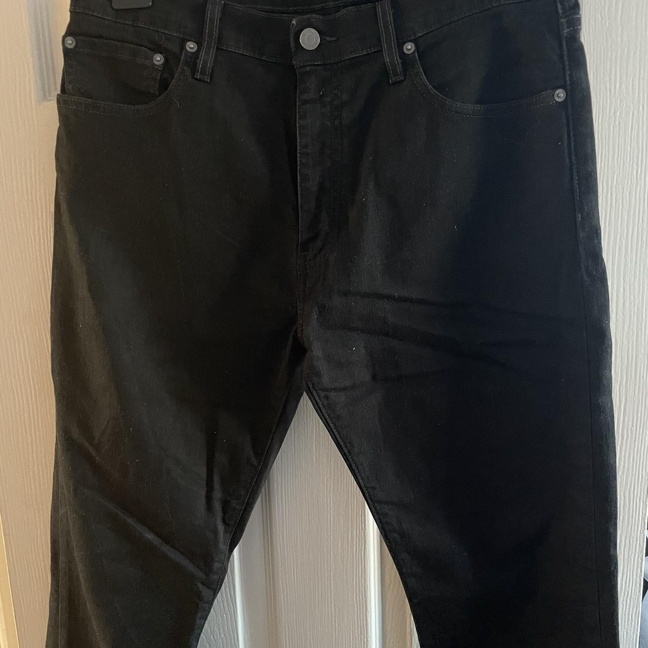 Levi’s 512 Black Jeans - Size W33 L32 - Depop