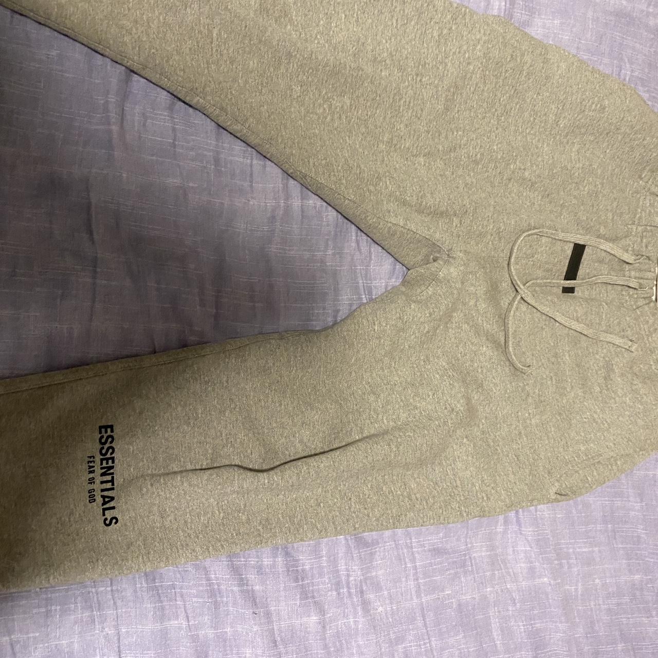 Brand New Grey Essentials Tracksuit - Depop