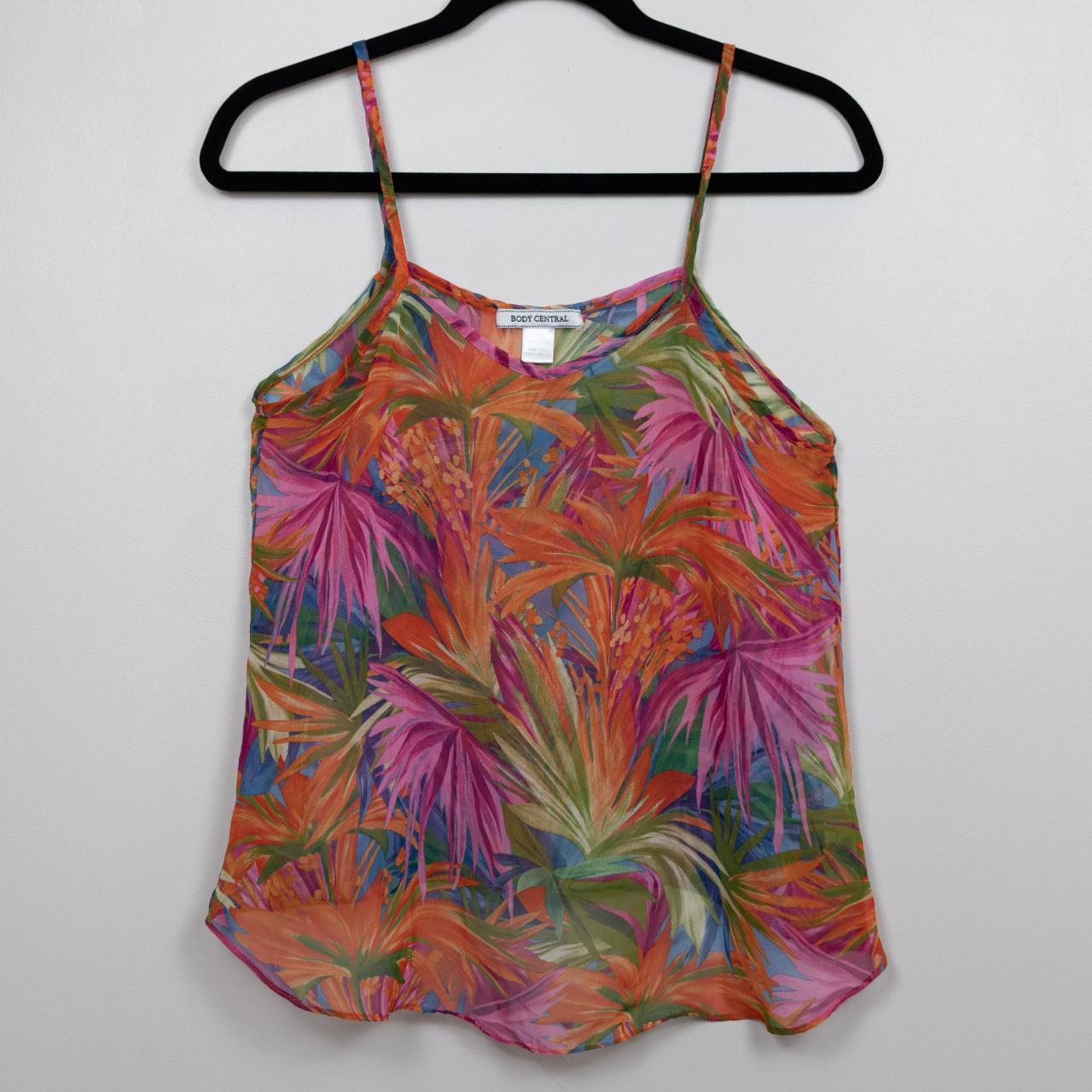 Body Central Women's Multi Vest | Depop