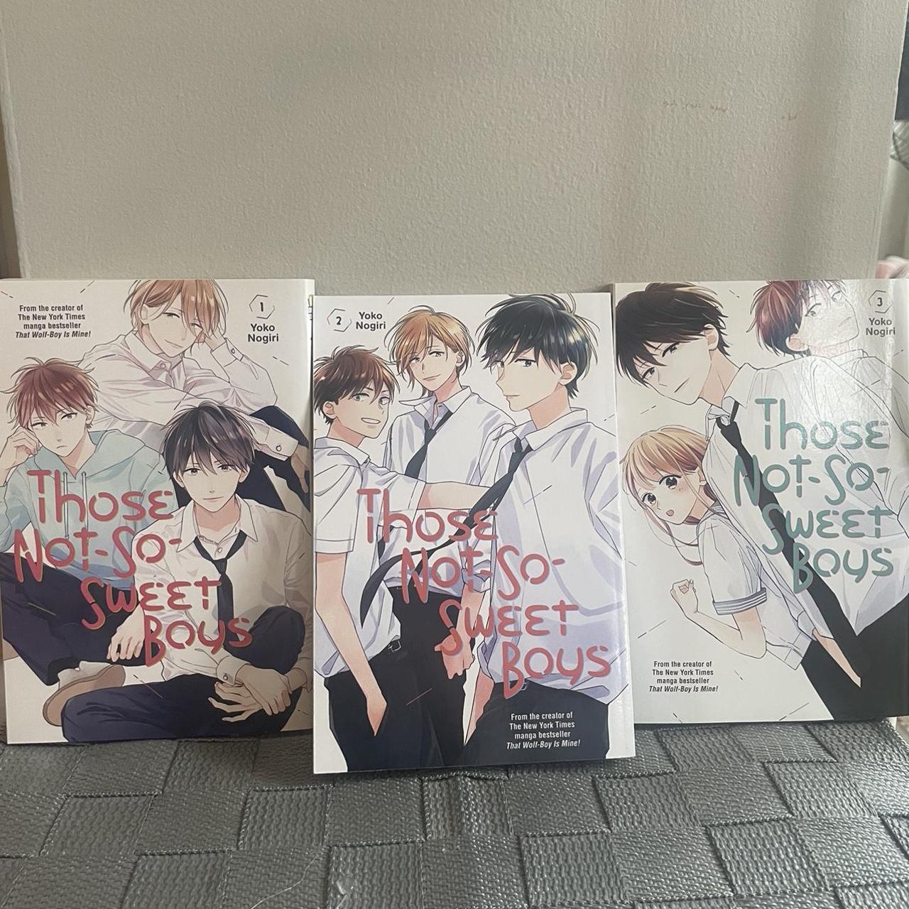 Those Not So Sweet Boys Manga Volumes 1-3 No signs... - Depop