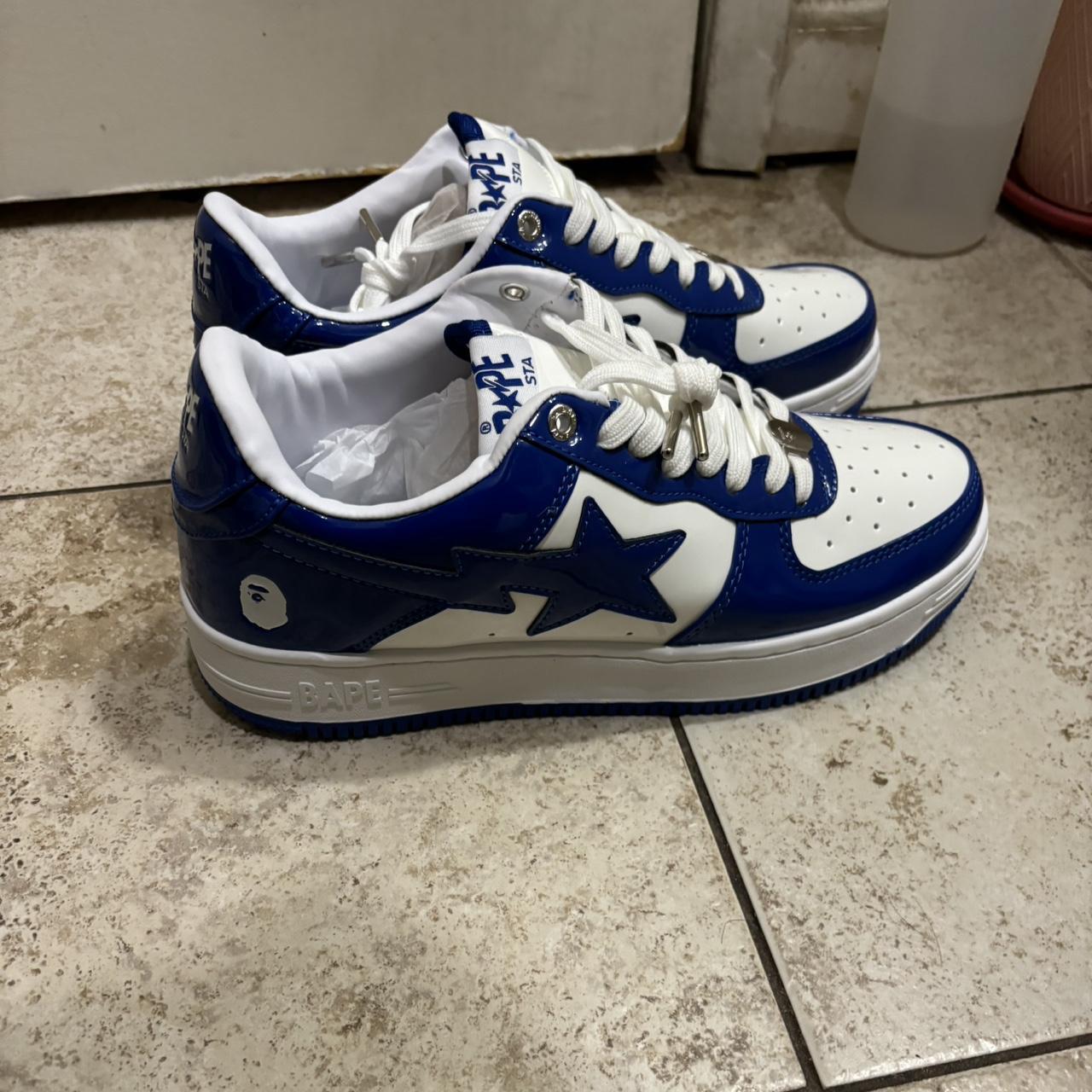 Blue bapestas - Depop