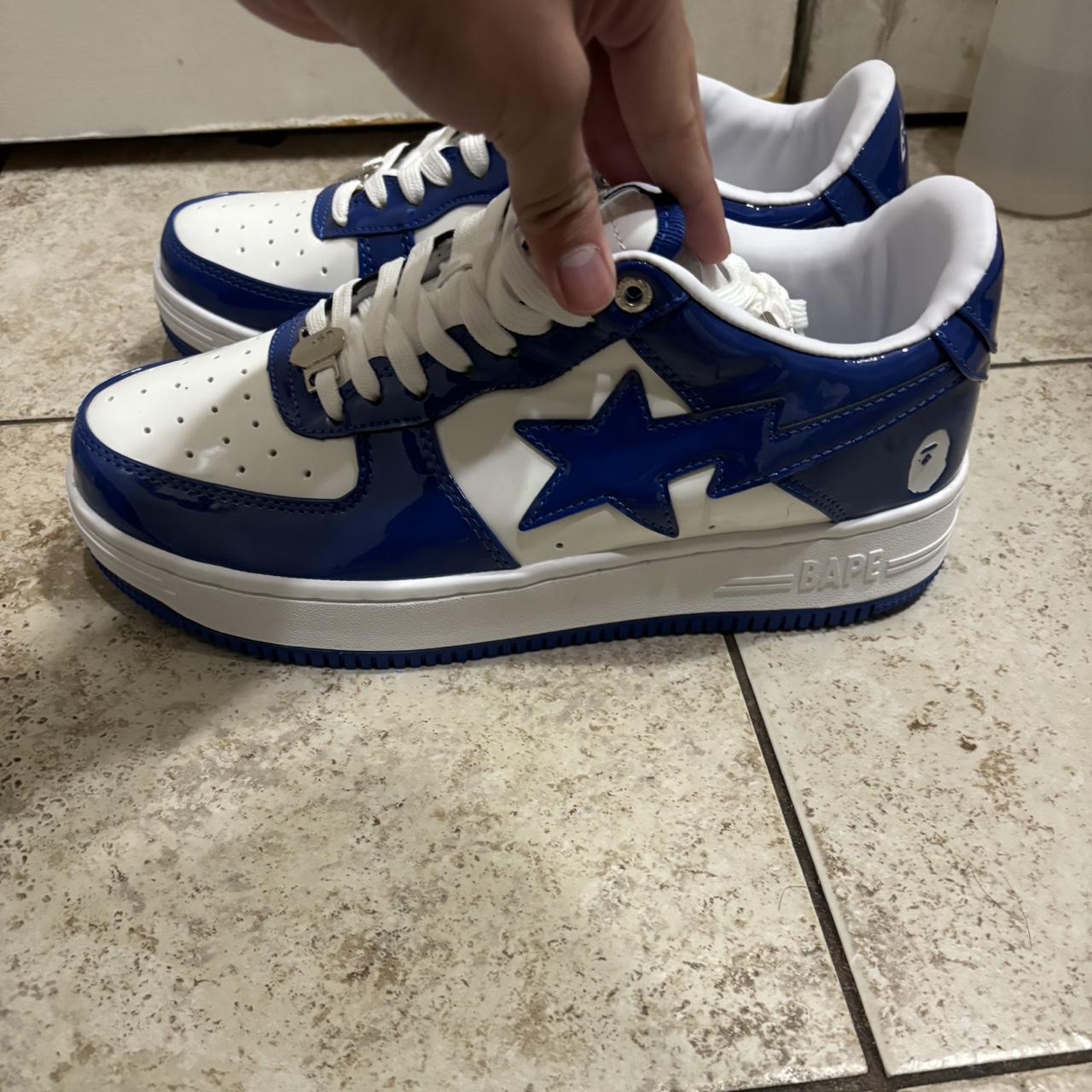 Blue bapestas - Depop