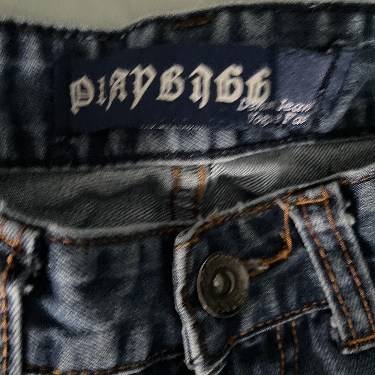 Playbigg vintage jeans ,doesn’t say a size id assume... - Depop