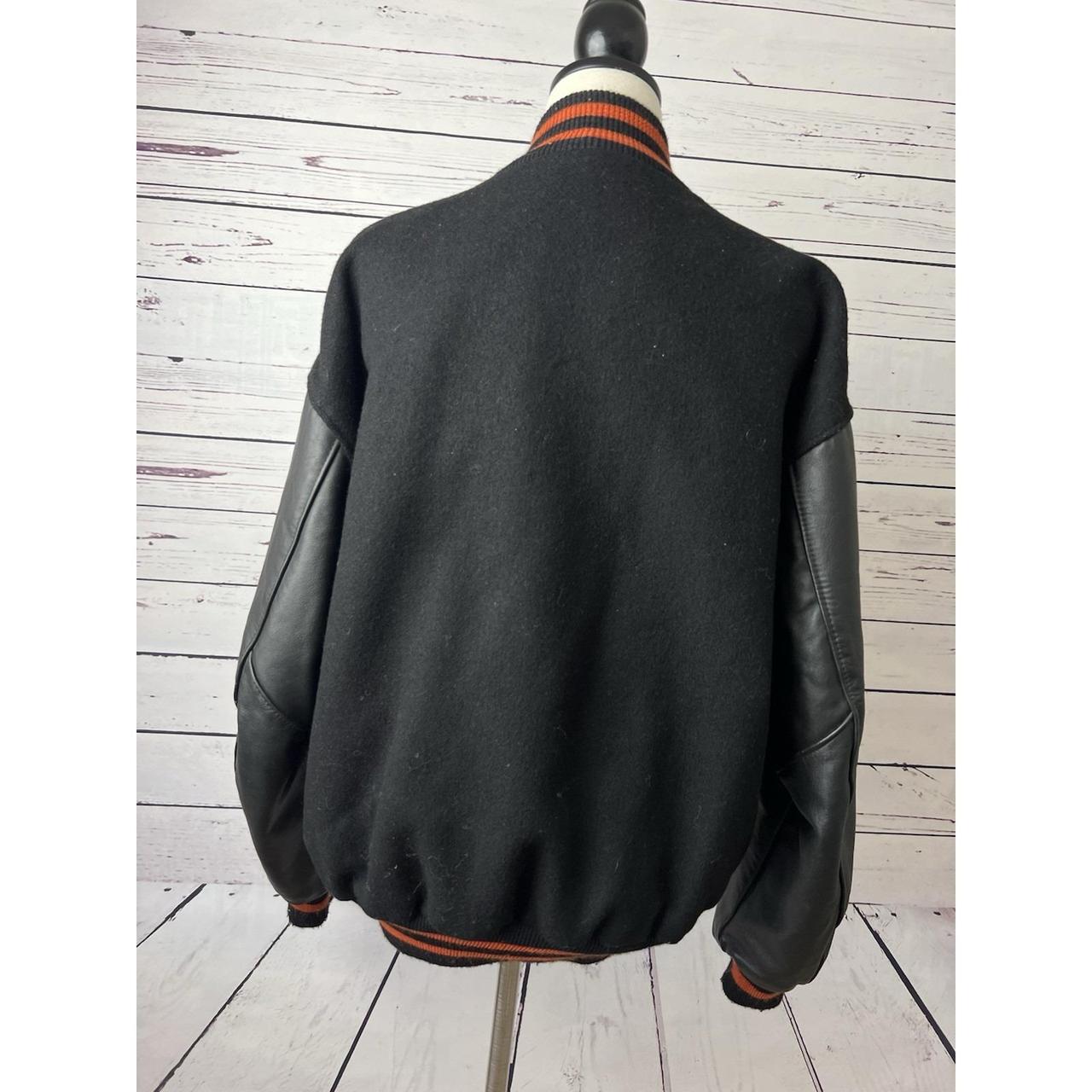 Delong Varsity Jacket Wool Letterman USA Large... | Depop