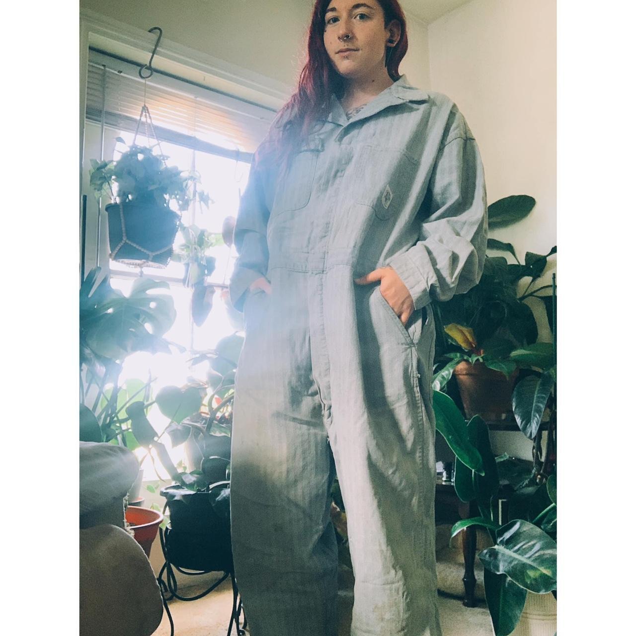 VTG 1950s Blue Top Coveralls Vintage 1950s Blue Top... | Depop