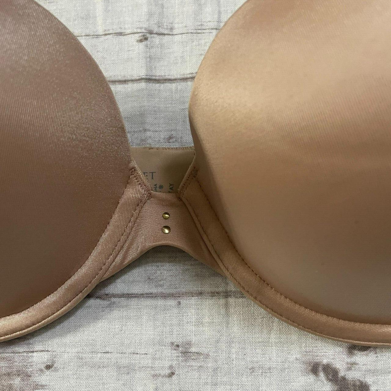 Victorias Secret Womens Bra Size 34B Beige Biofit... - Depop