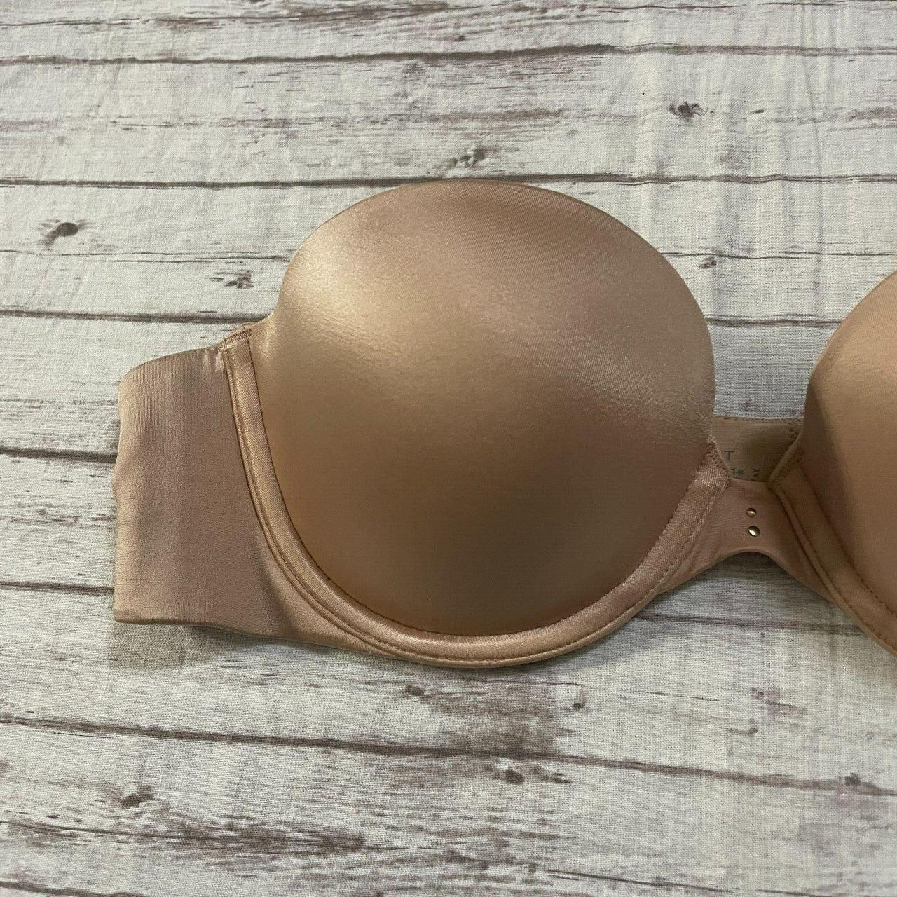 Victorias Secret Womens Bra Size 34B Beige Biofit... - Depop