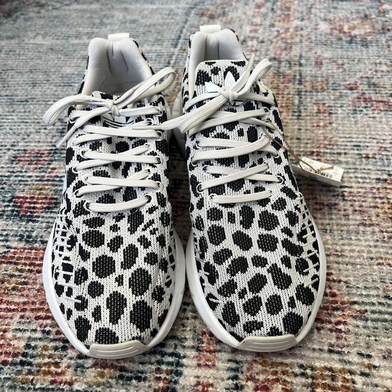 Brand new cheetah print adidas swift run sneakers - Depop