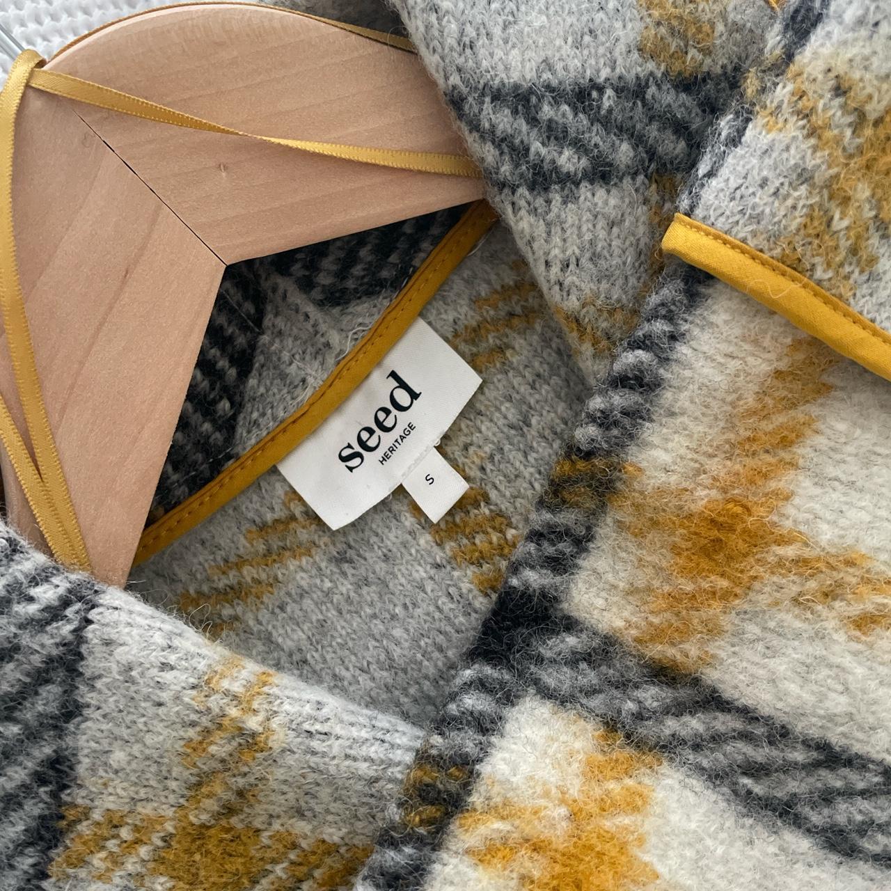 Seed Heritage. Wool Jacket. Size Small - slightly... - Depop