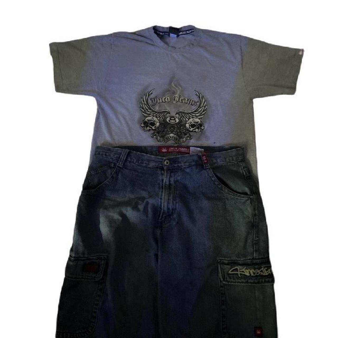 Jnco skull grail and jnco jorts grail bundle MOSTLY... - Depop