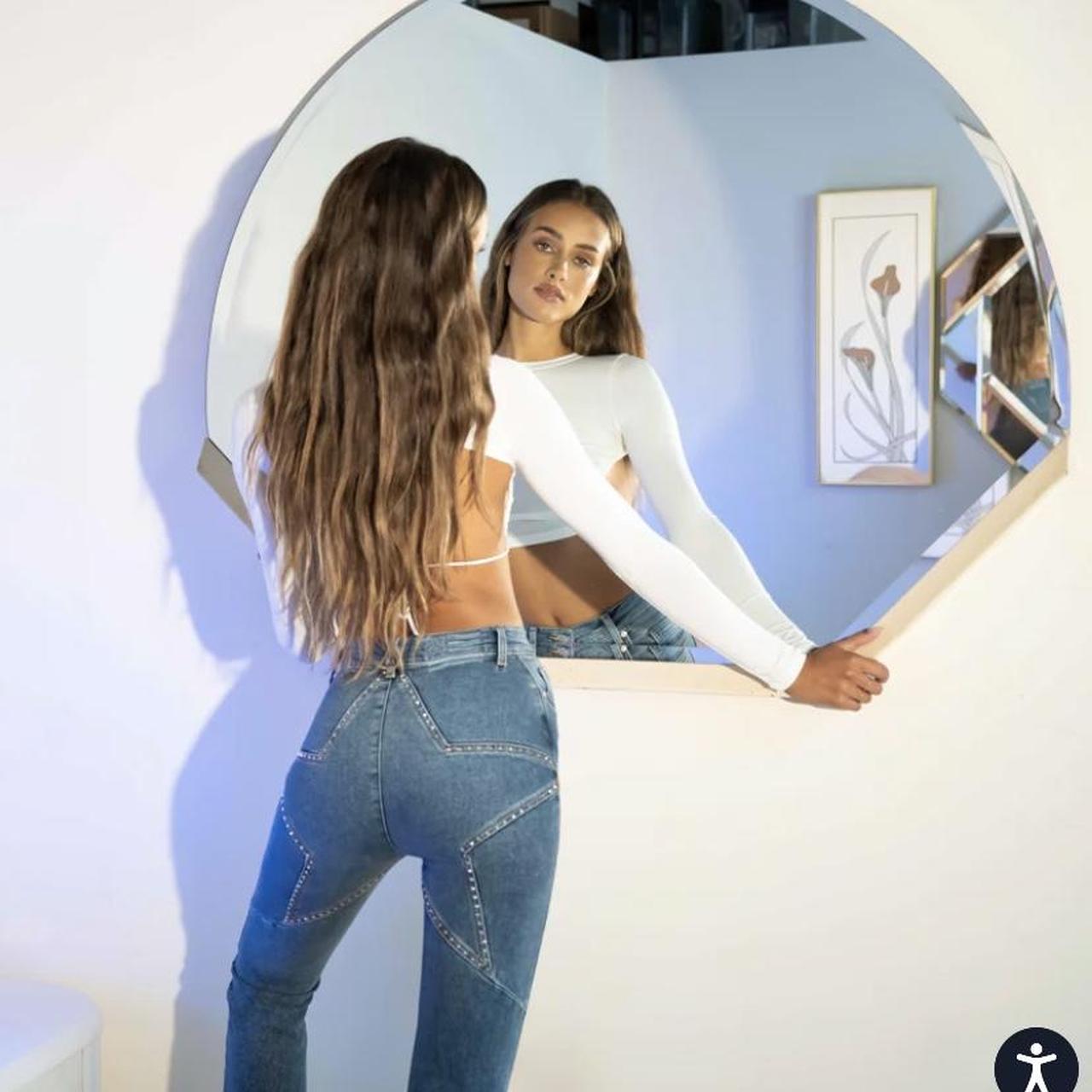 revive denim venus flares !! worn twice but too... - Depop