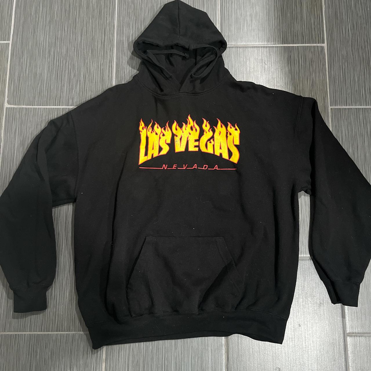 Really cool thrasher design Las Vegas hoodie - Depop