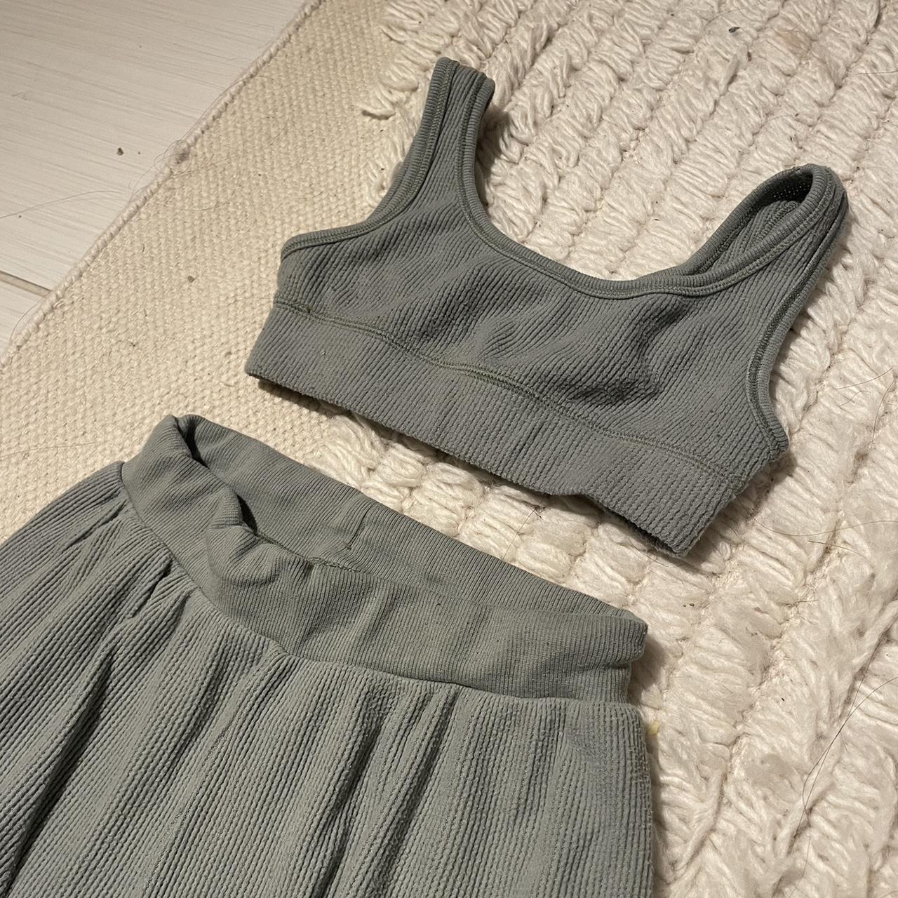 Skims Women's Green Nightwear | Depop