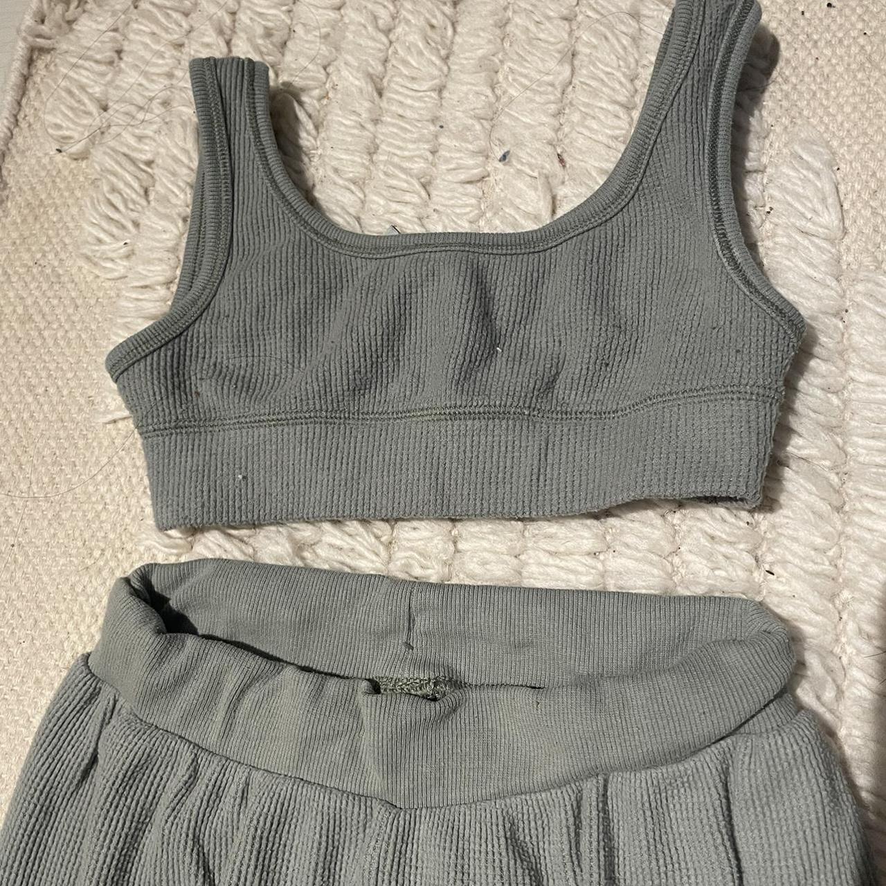 Skims Women's Green Nightwear | Depop