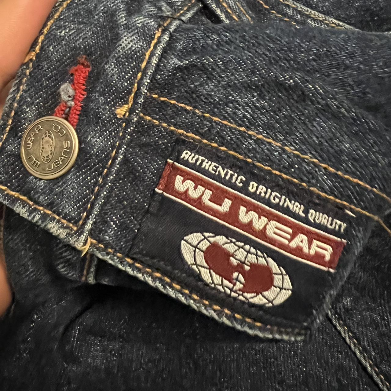 Vintage Wu Wear Hip Hop Denim Jeans Size 40’ x... - Depop