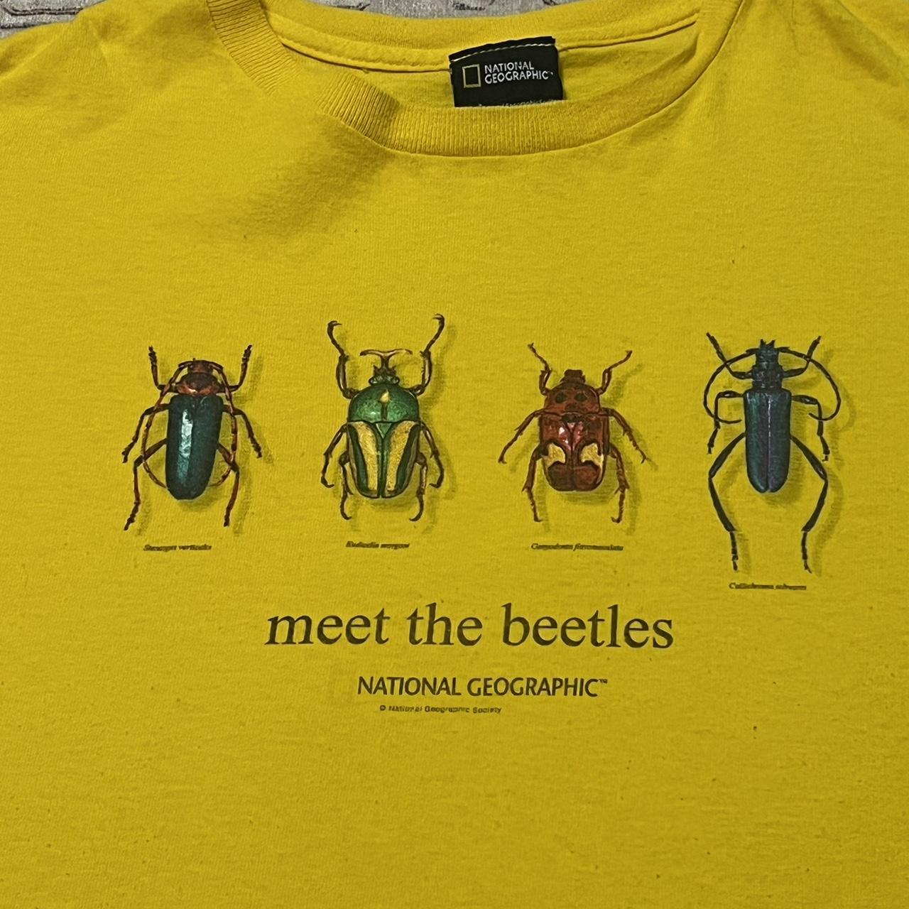 Vintage Y2K Meet The Beatles Bugs Insect Music Band... - Depop