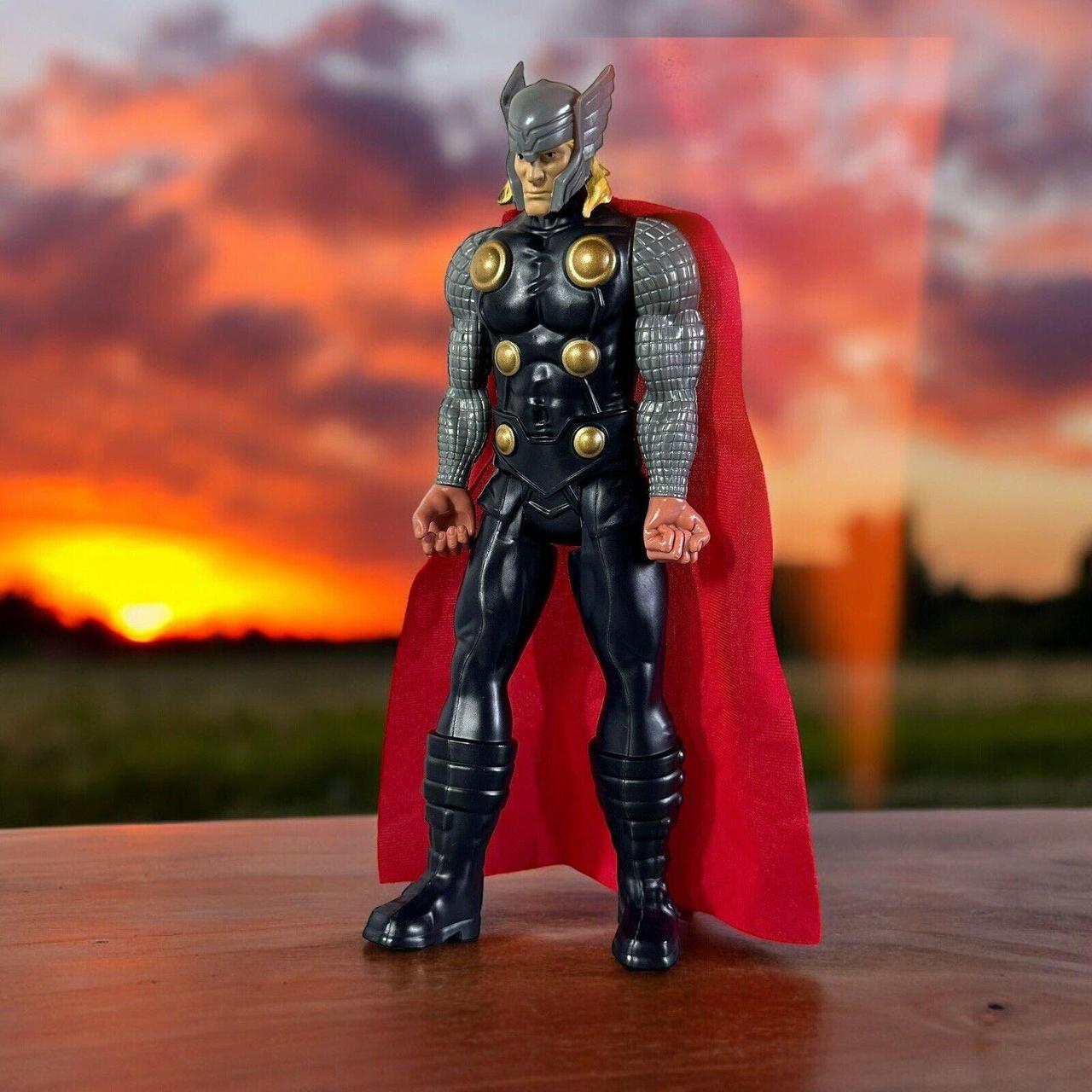 Marvel Thor Cape Action Figure 11.5 Inch Avengers... - Depop