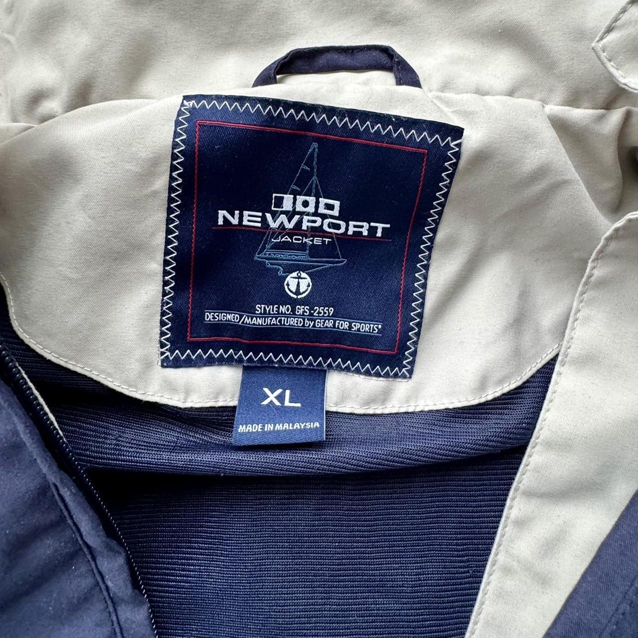 Super nice navy blue jacket super warm and water... - Depop