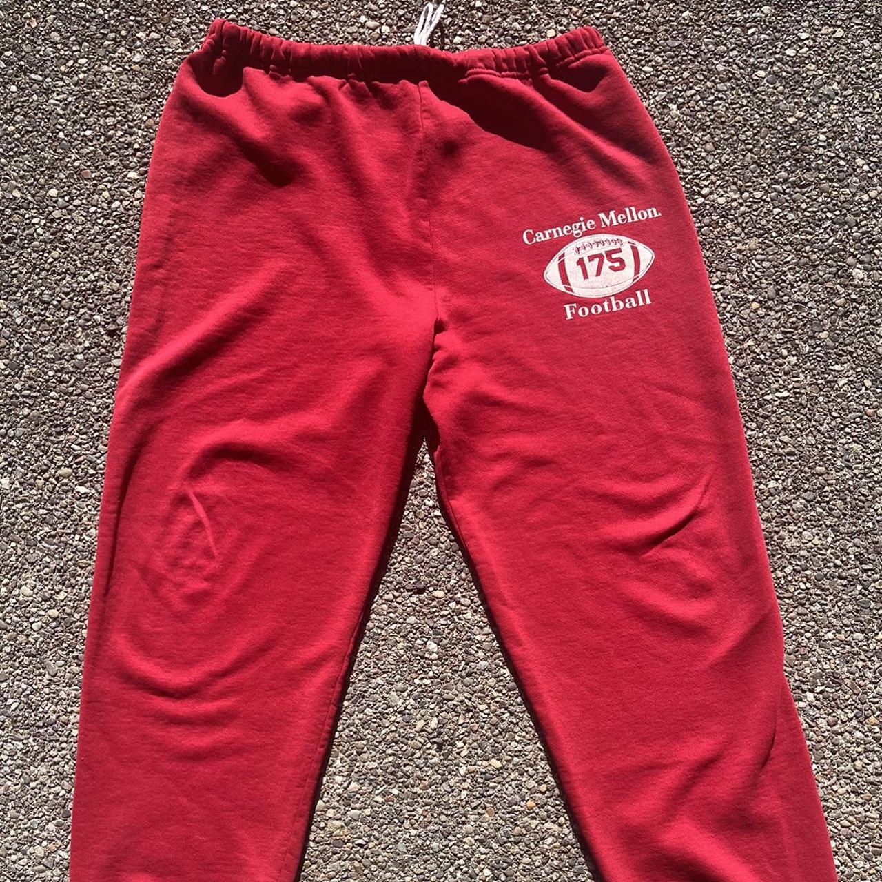 Vintage made in the USA Russell sweats Carnegie... - Depop