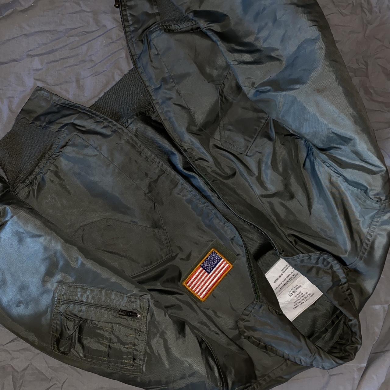 80s US Air Force flight/ bomber jacket Vintage... | Depop