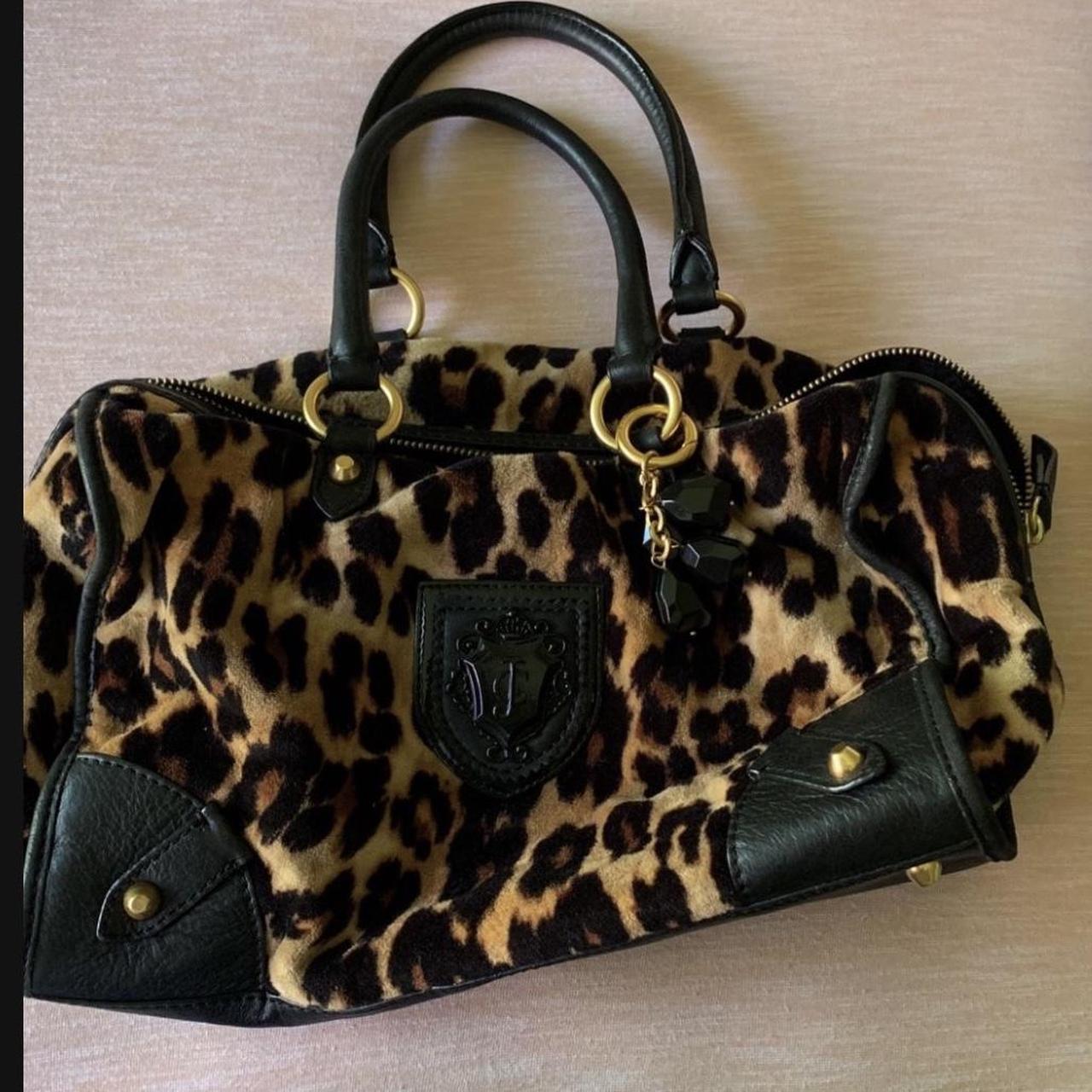 Juicy Couture cheetah print purse. Spacious! Great... | Depop