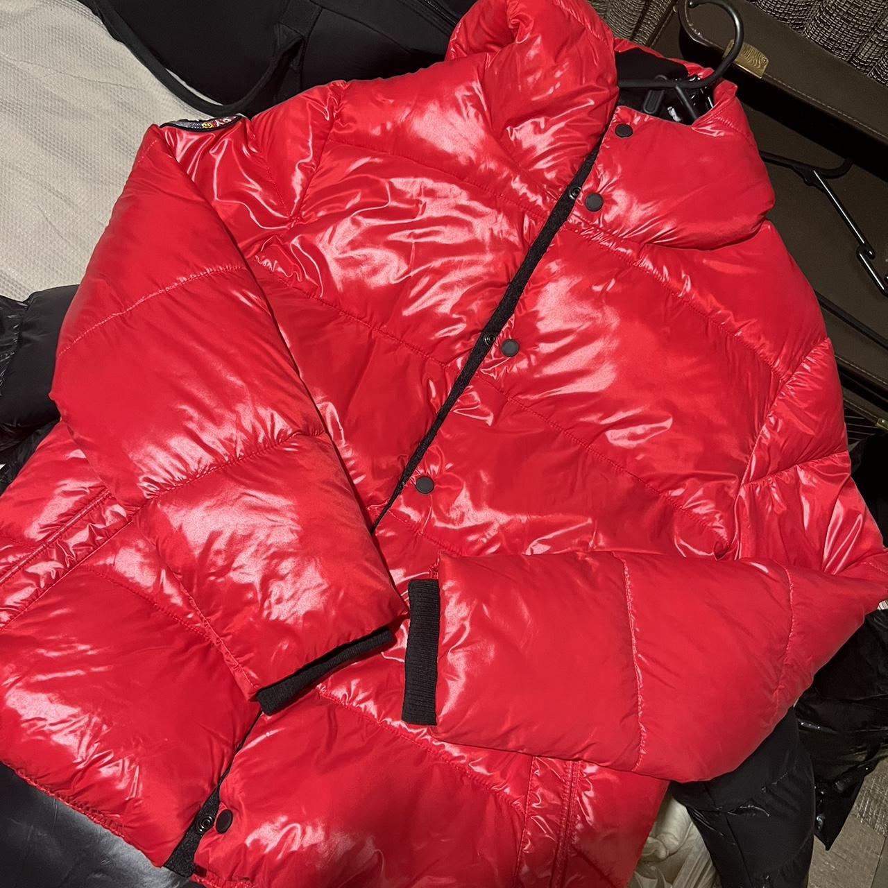 Super dry Red shine jacket Limited batch from few... - Depop