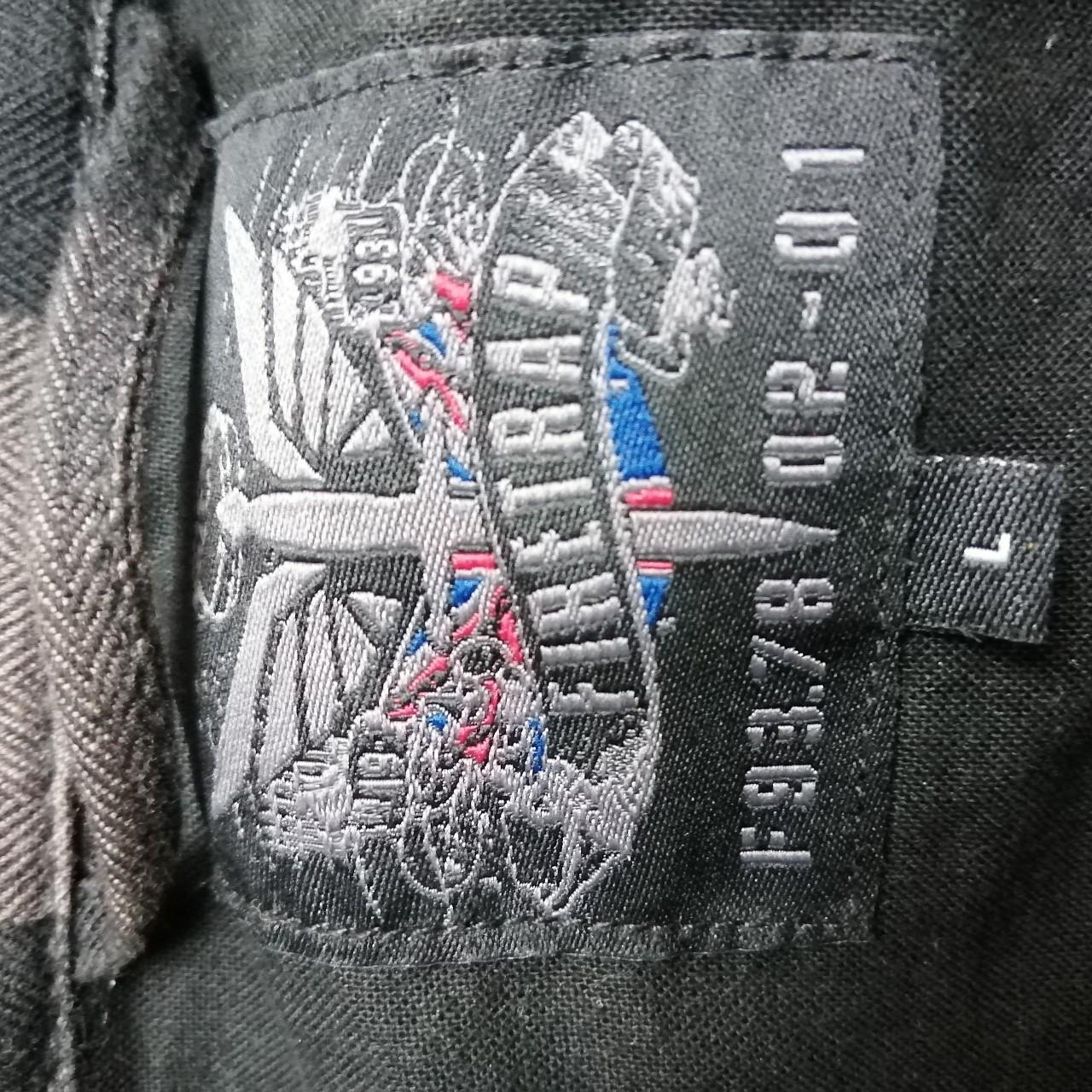 Firetrap black and grey checked jacket. Very good... - Depop