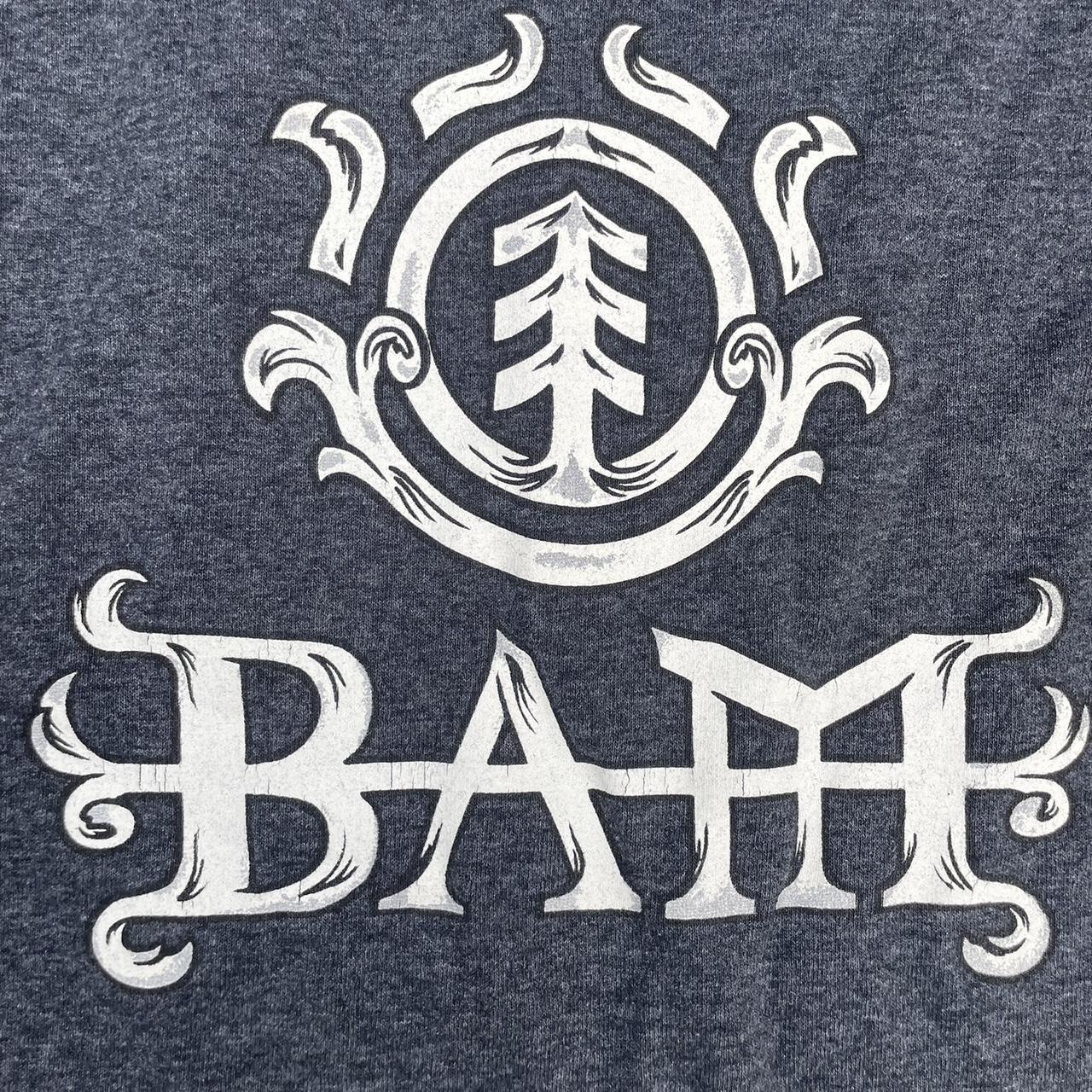 Vintage Element Bam Margera 90s Skating Grey... - Depop