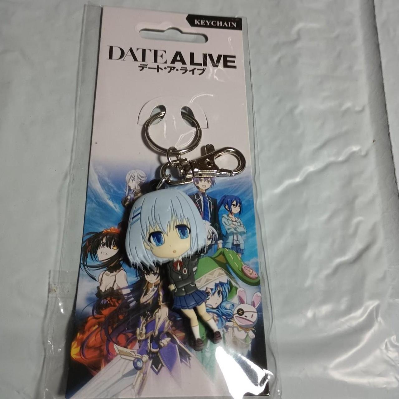 Date A Live Tobiichi PVC Keychain NWT License Keychain - Depop