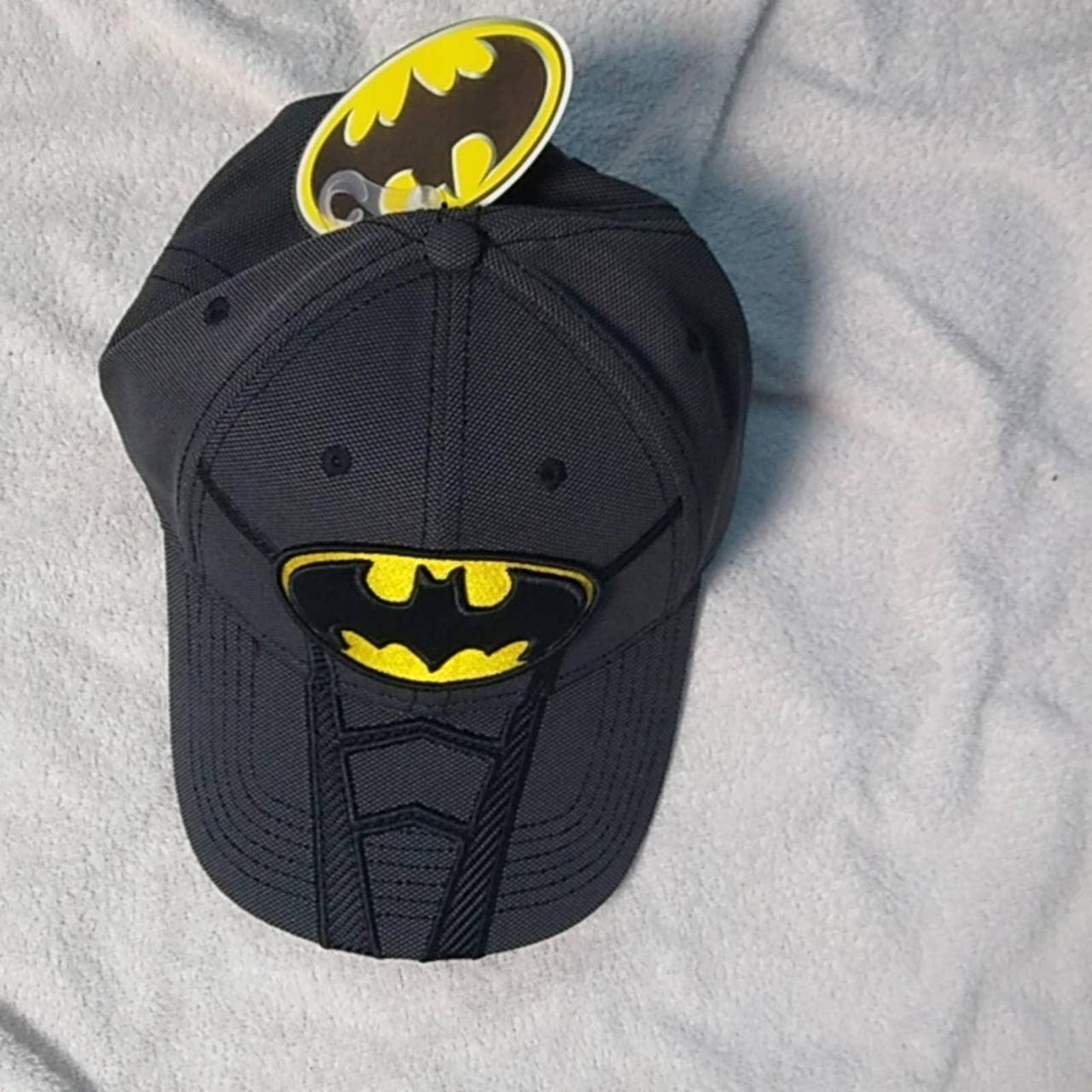 batman fitted style( stretch fit) one Size - Depop