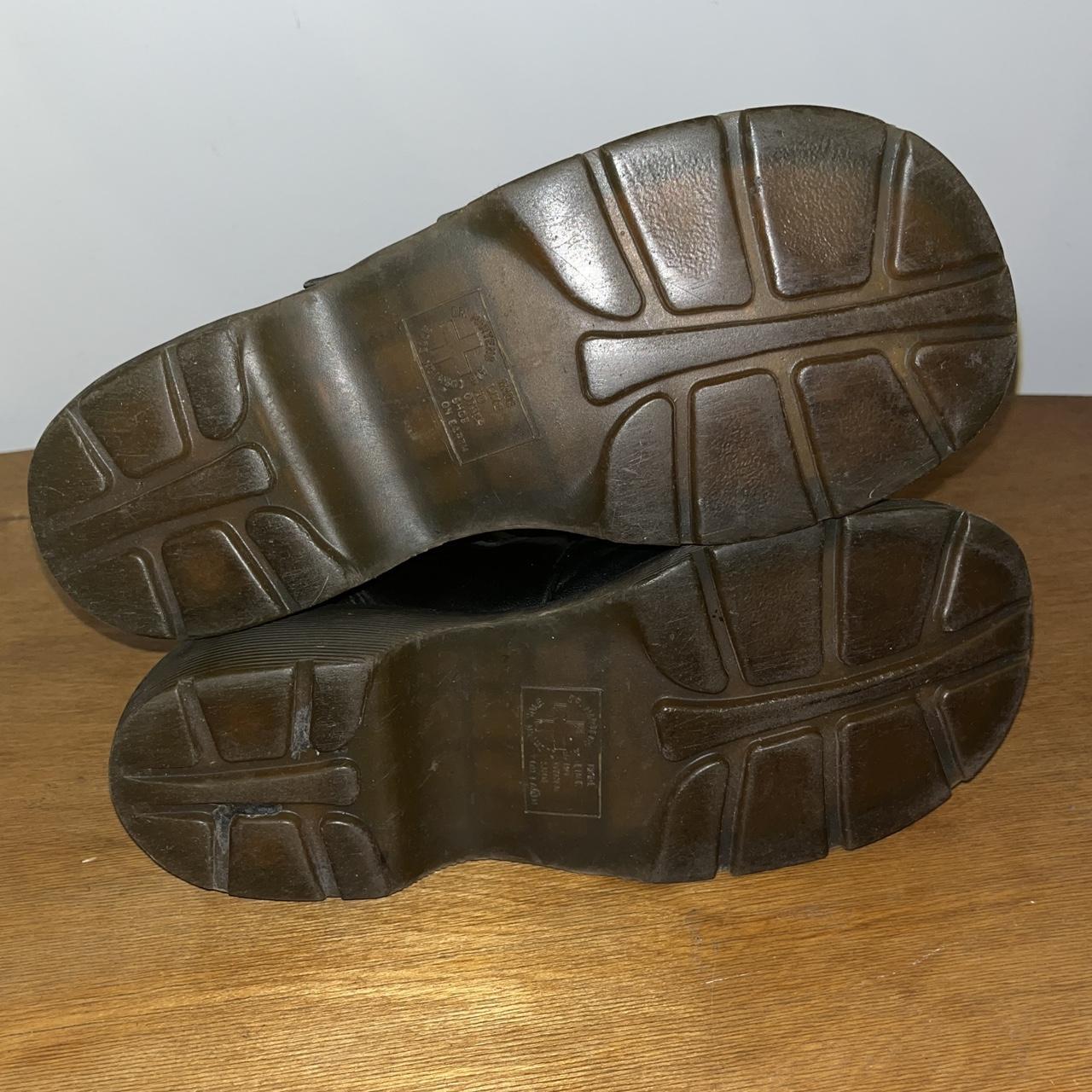 dr martens amanda black chunk mary janes love the... - Depop