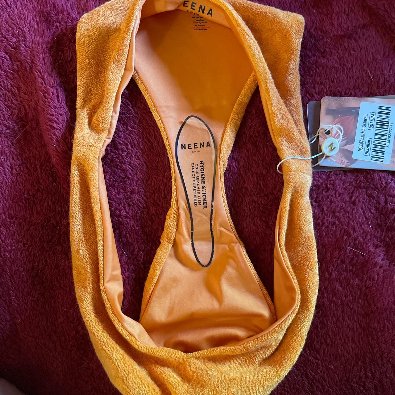 OH POLLY brand bikini! vibrant orange color with... - Depop