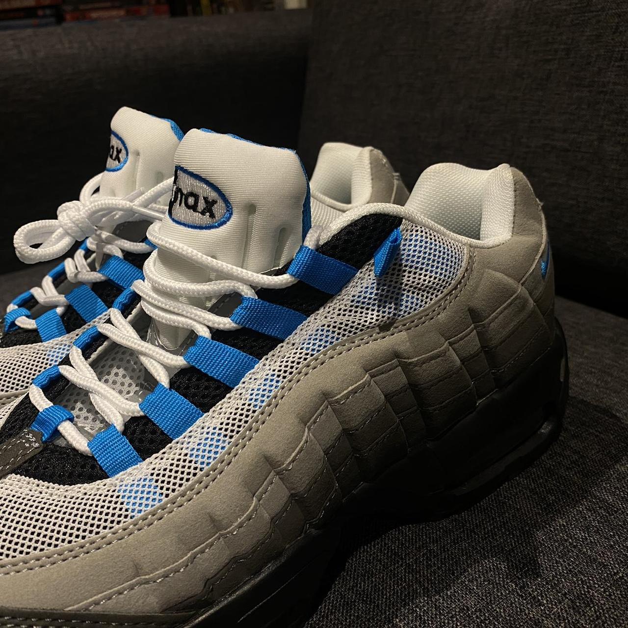 Nike Air Max 95s ( Crystal Blue ) Brand new... - Depop