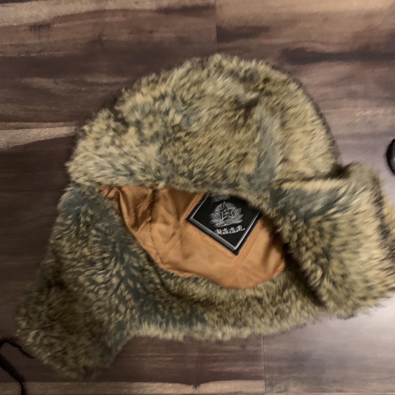 Russian-Ukrainian Ushanka Fur (faux) Hat - Depop