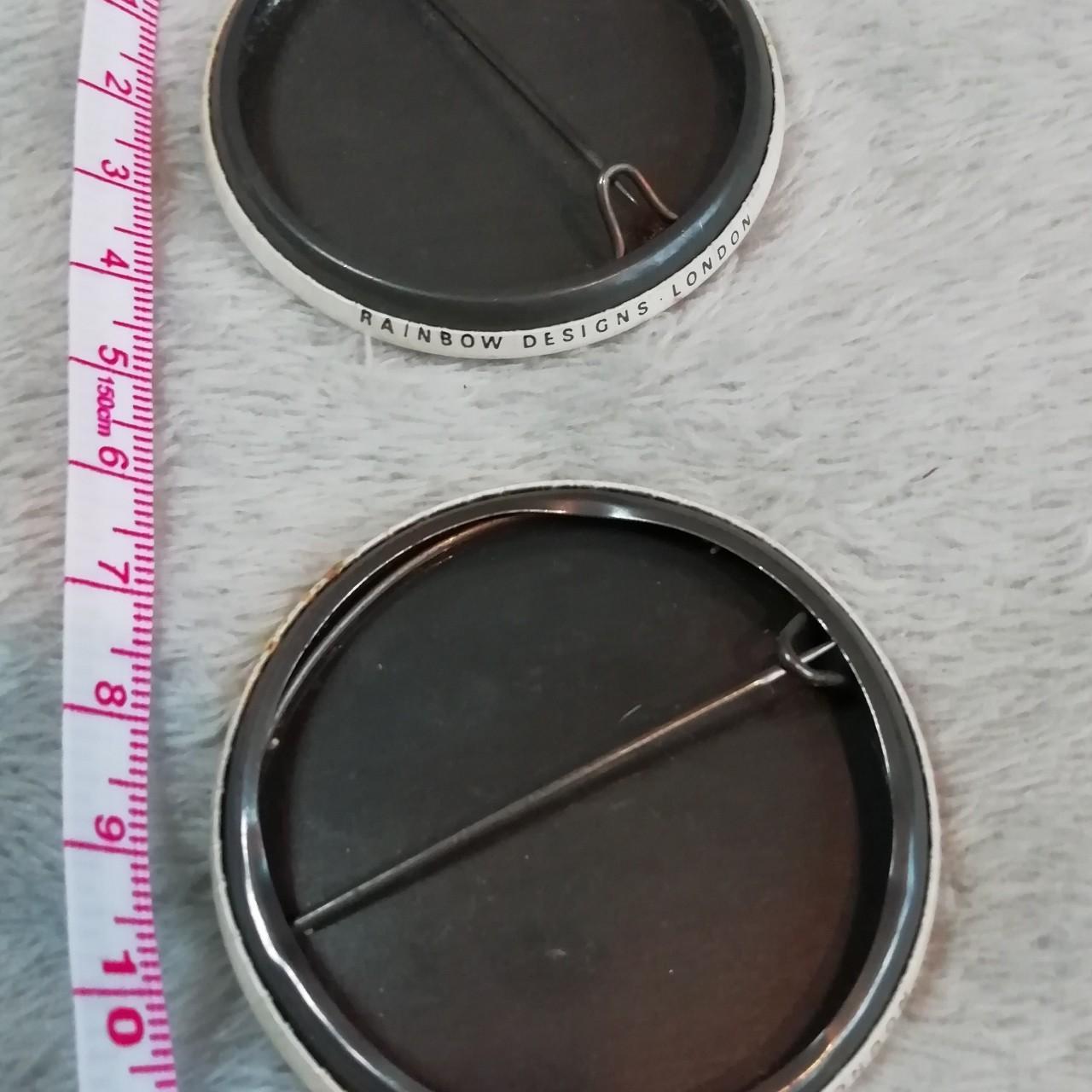 Vintage Womble badges pins x 2 A set of two vintage... - Depop