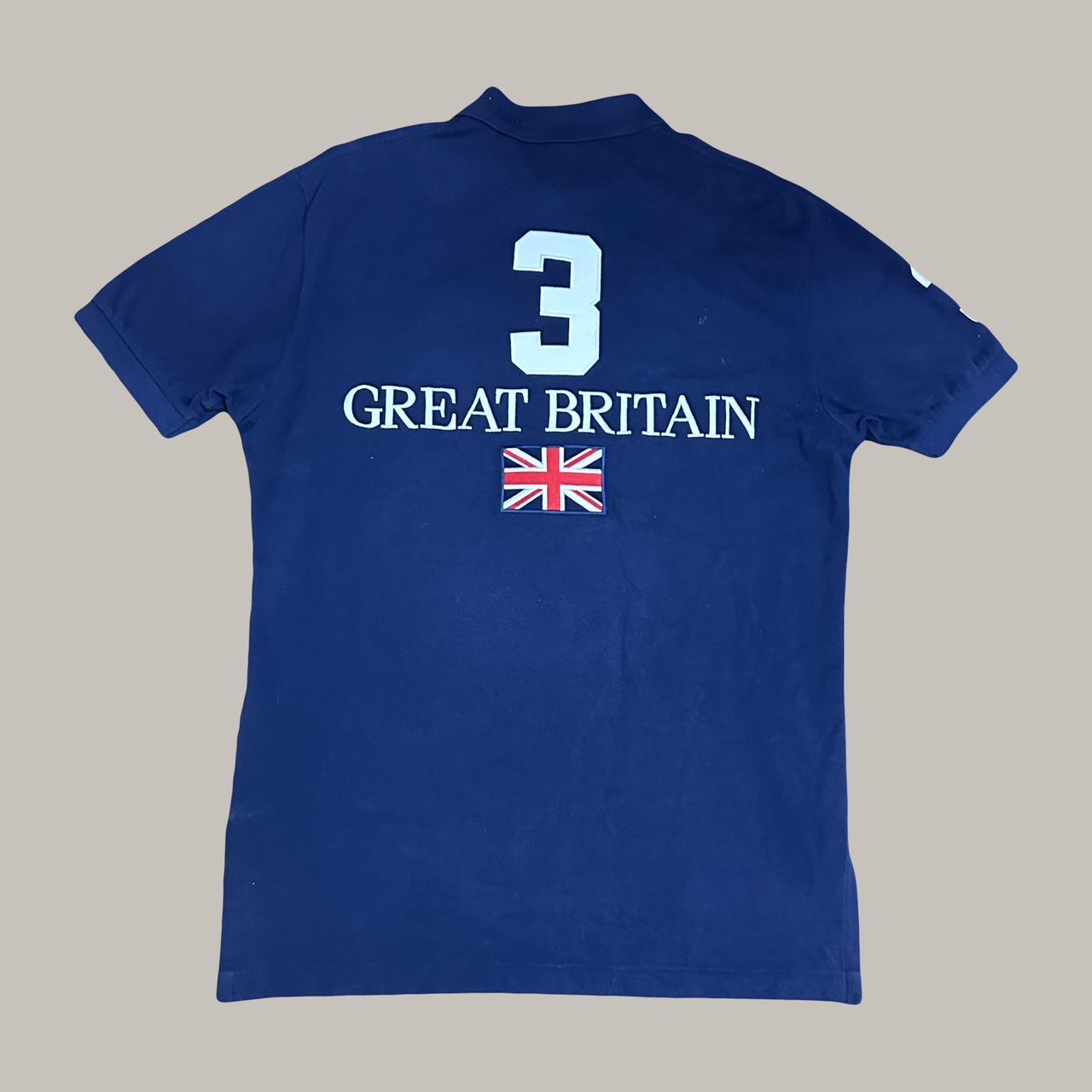 Polo Ralph Lauren Great Britain polo Fits as... - Depop