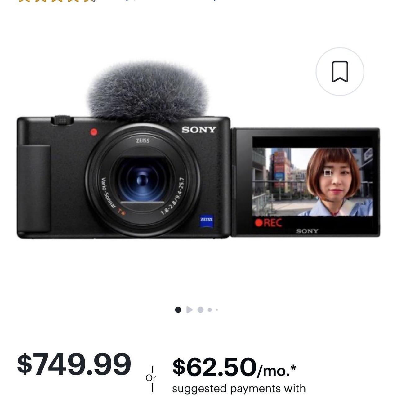 Sony ZV-1 Vlogging camera + blogger kit! Like- new... - Depop