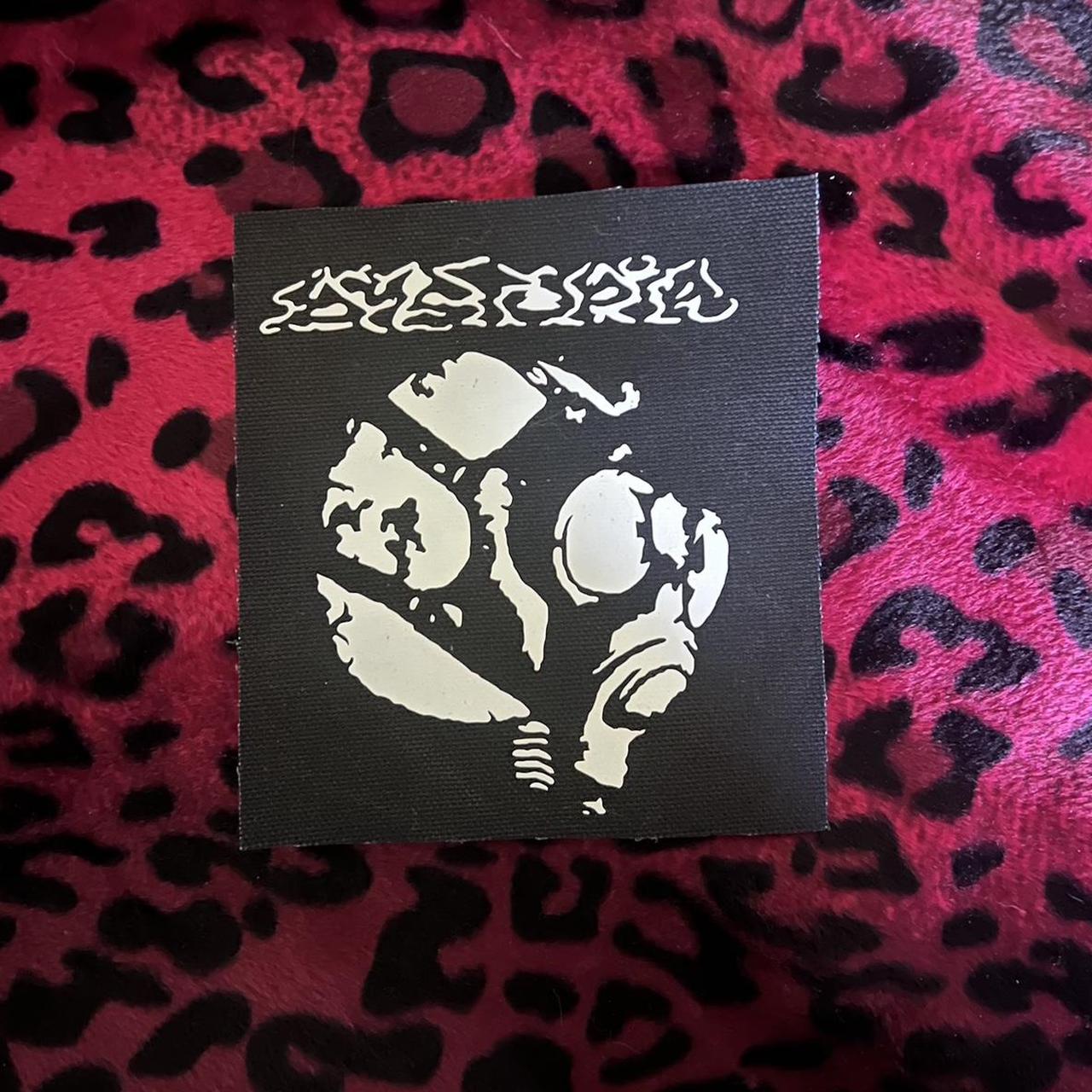 Dystopia gas mask Patch Hand made with heat... - Depop