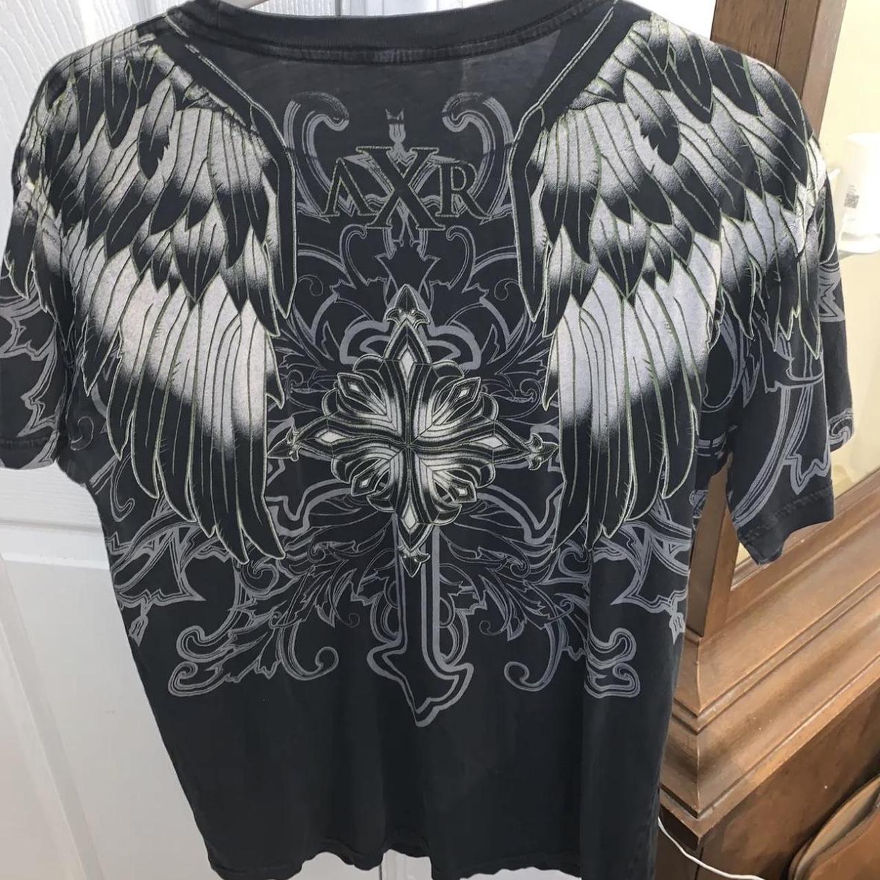 SICK ASF xzavier rhinestone shirt Size LARGE... - Depop