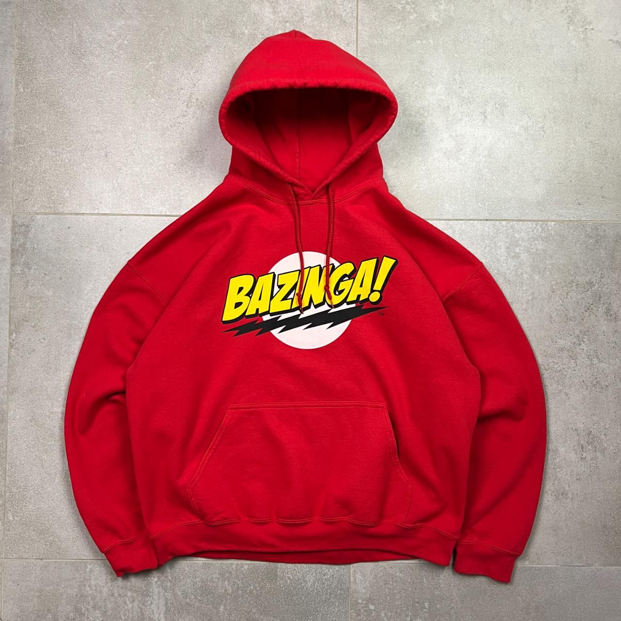 Bazinga Hoodie Cropped Boxy Cut Great... - Depop