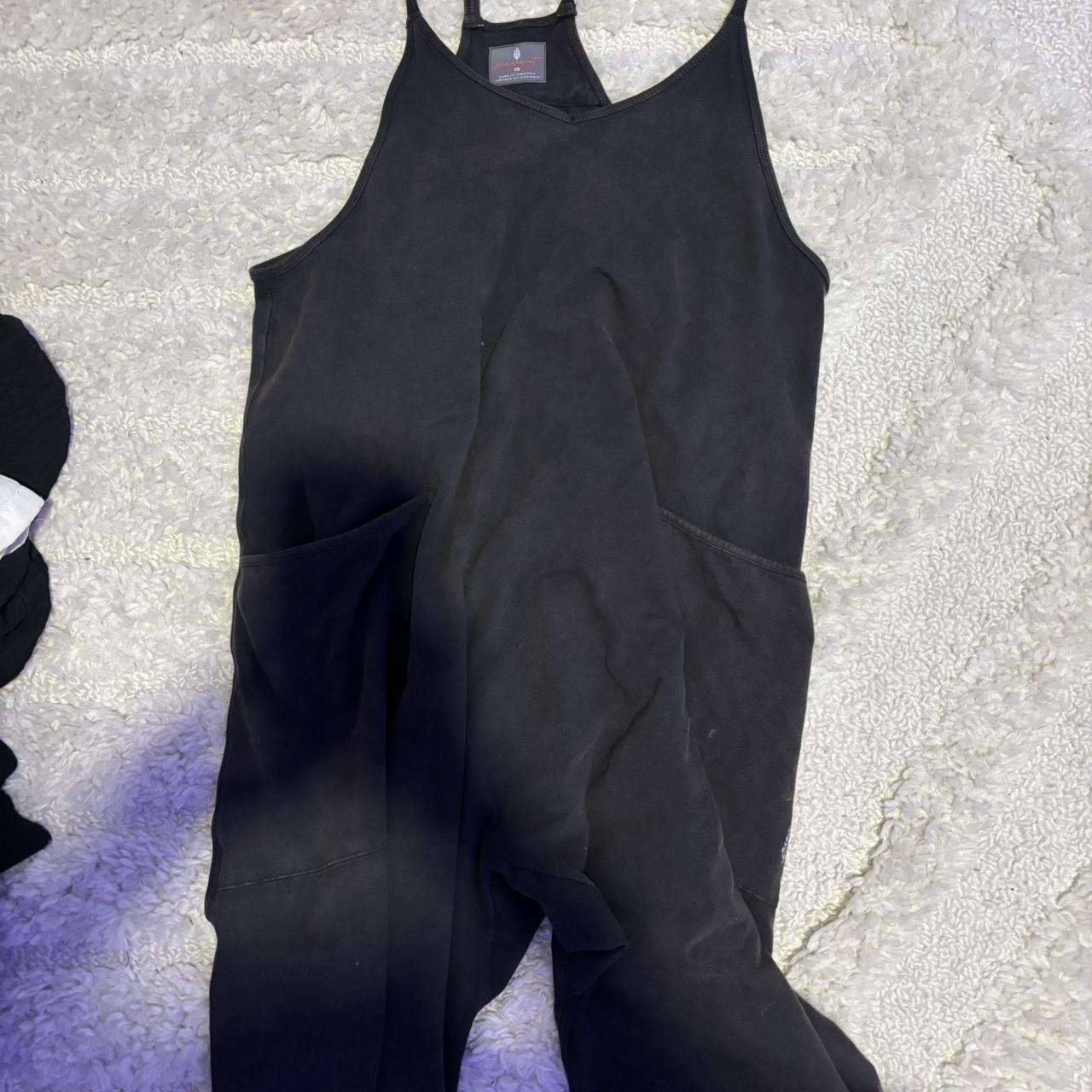 Black Free People Movement Onsie - Never worn | Depop