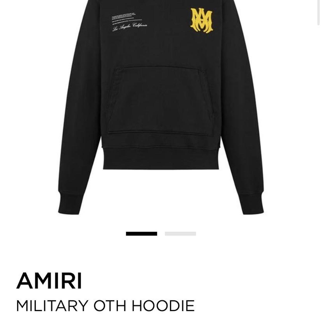 Amiri Hoodie size medium - Depop